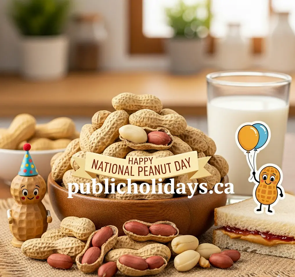 National Peanut Day – September 13 - Public Holidays in Canada