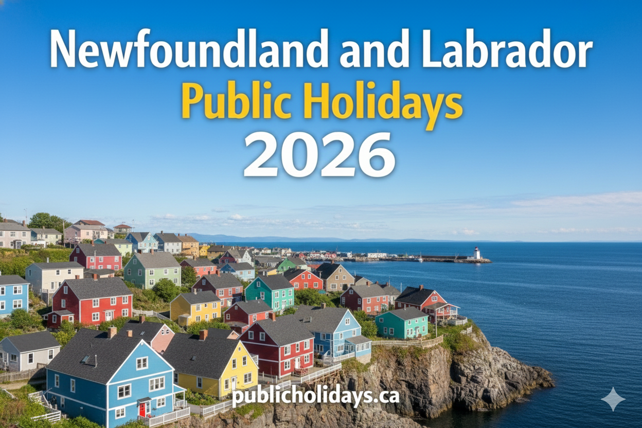 Newfoundland and Labrador Public Holidays 2026 - Public Holidays in Canada